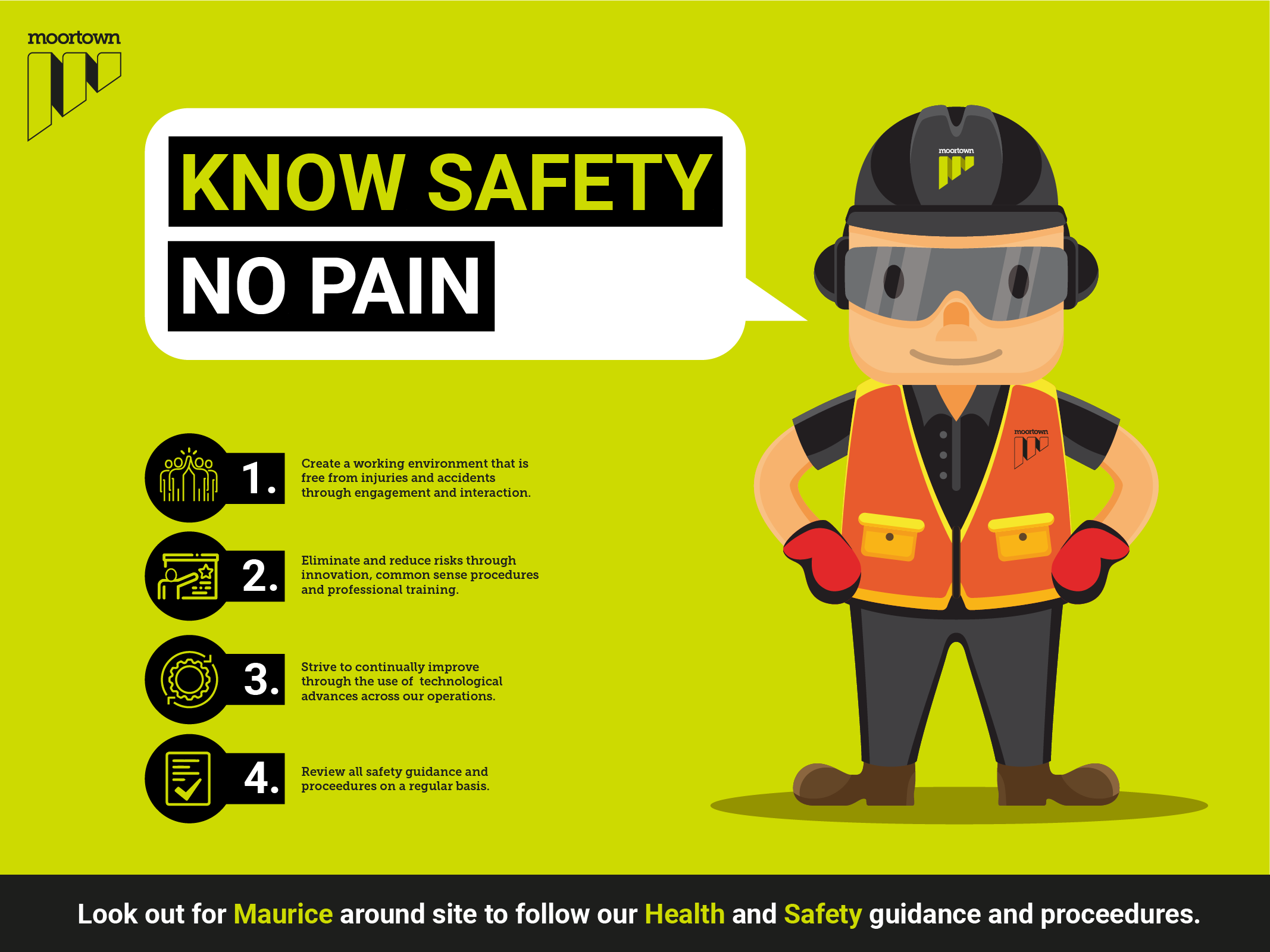 New Health & Safety Branding | Moortown Group Limited