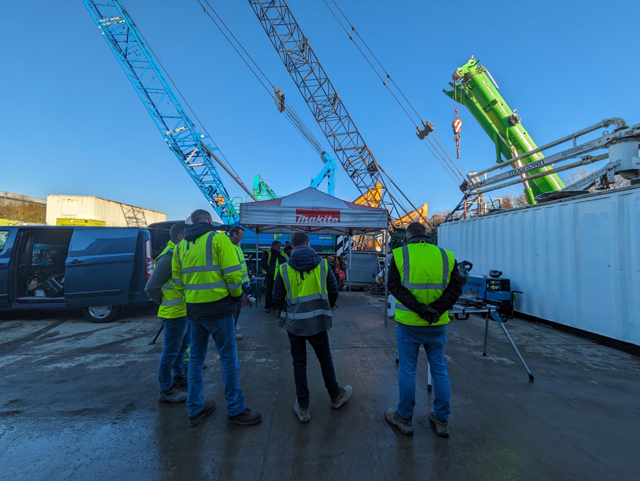 Makita Battery Demo Day | Moortown Group Limited