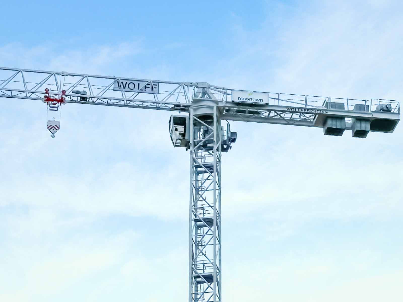 UK's First WOLFF 6523.12 Clear Crane | Moortown Group Limited