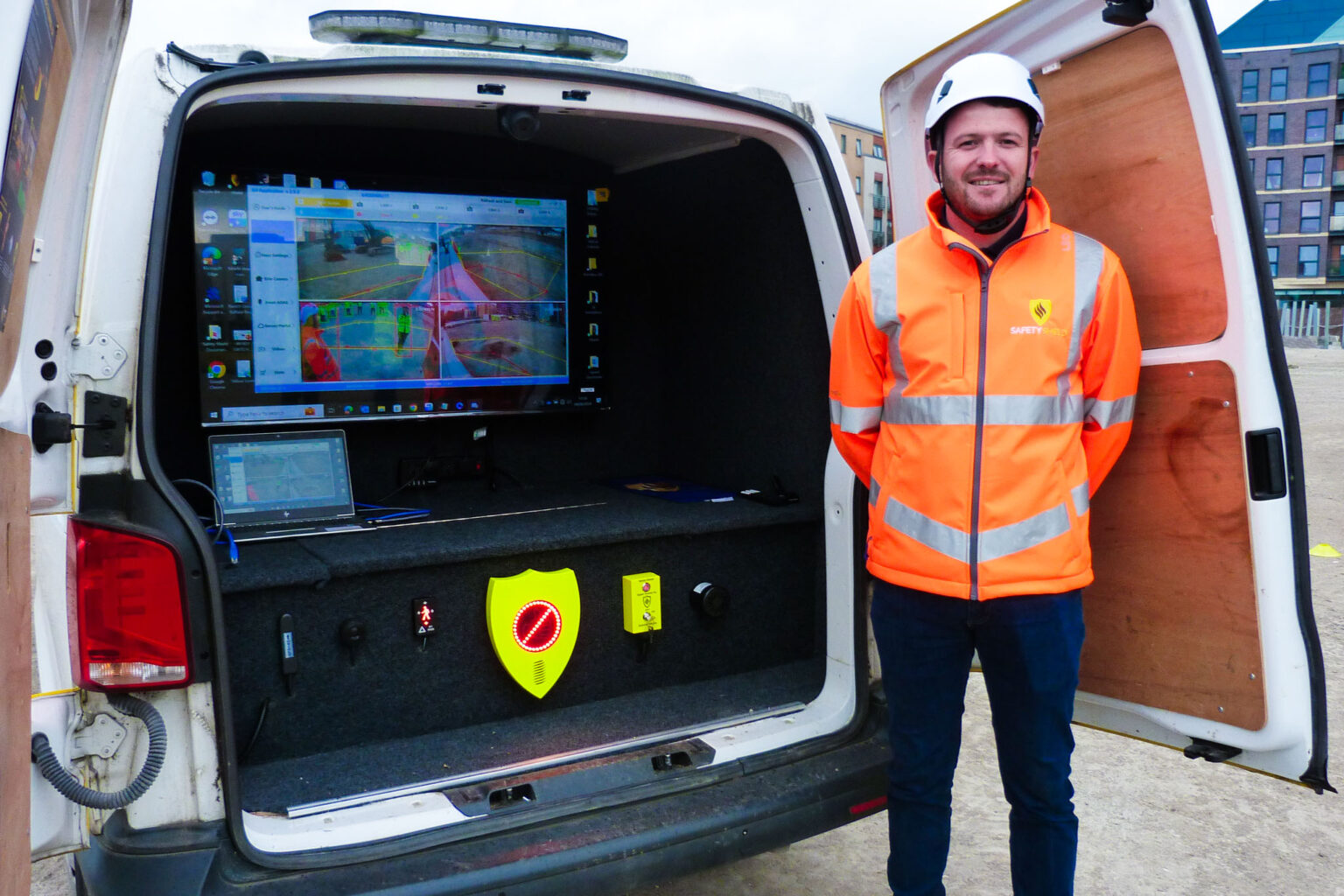 Digital Thumbs Up With Safety Shield | Moortown Group Limited